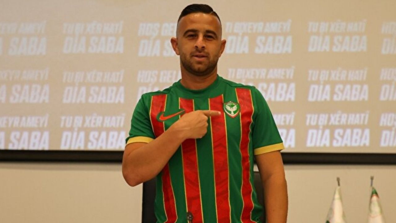 Amedspor, İsrailli oyuncu Dia Saba'yı kadrosuna kattı