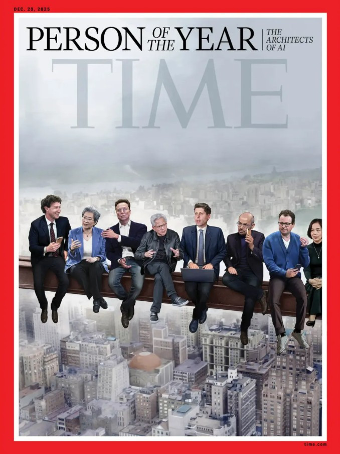 Time dergisi 2025'in yıldızlarını açıkladı: Yapay zekânın mimarlarını ...